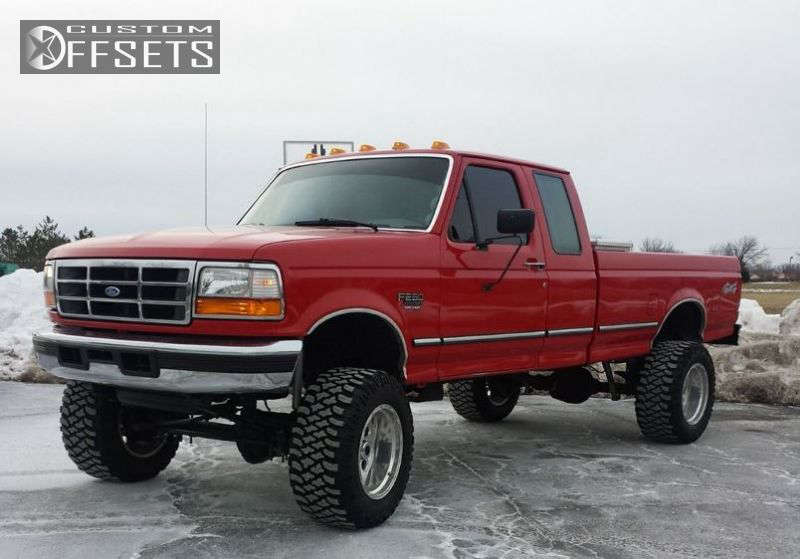 1997 Ford F-250 Super Duty with 18x12 -51 Pacer 185p Baja Champ and 33/ ...