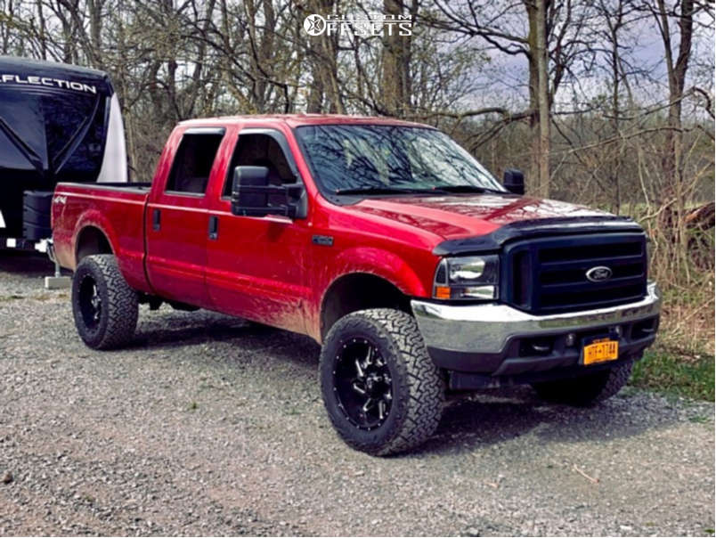 2001 Ford F-250 Super Duty with 20x10 -25 Vision Spyder and 35/12.5R20 ...