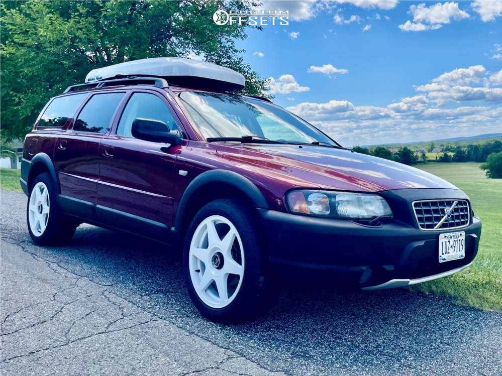 2004 Volvo XC70 with 18x8.5 45 Fifteen52 Tarmac Evo and 235/50R18 ...