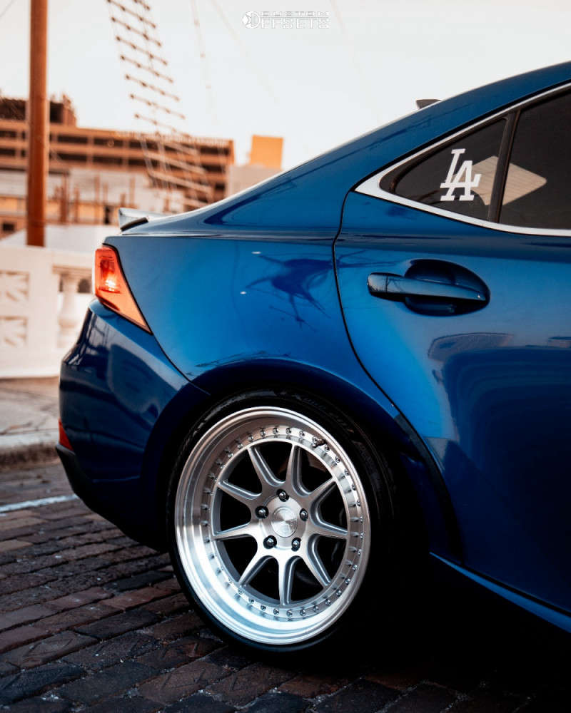 2016 Lexus IS200t with 18x8.5 35 Aodhan Ds-x and 235/40R18 Accelera PHI ...