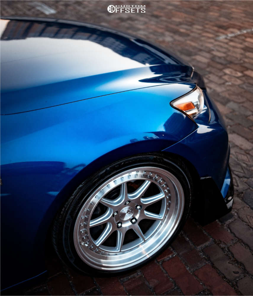 2016 Lexus IS200t with 18x8.5 35 Aodhan Ds-x and 235/40R18 Accelera PHI ...