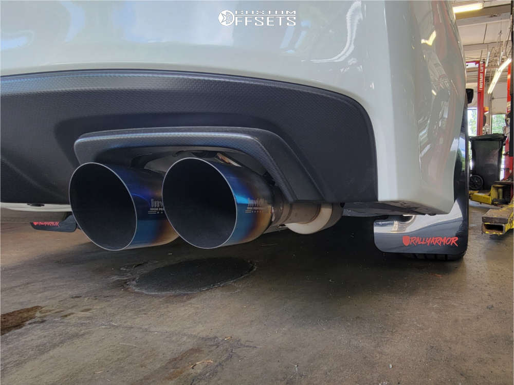 2021 Subaru WRX with 18x8.5 35 AVID1 Av6 and 245/40R18 Michelin Pilot ...