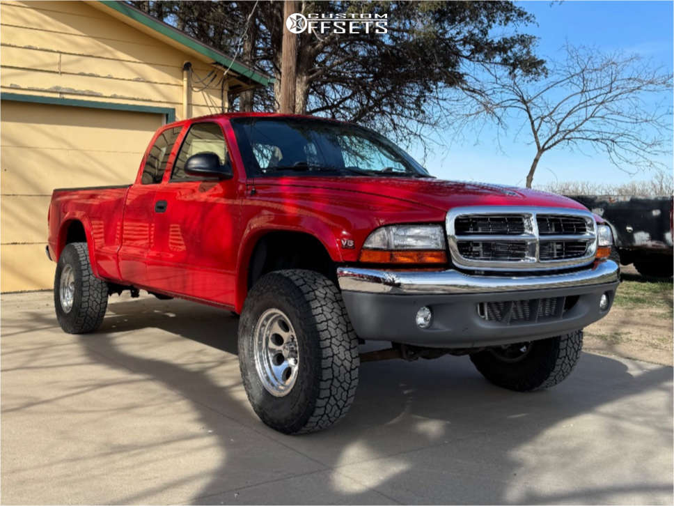 2000 Dodge Dakota with 15x8 -27 Alloy Ion Style 171 and 31/10.5R15 ...