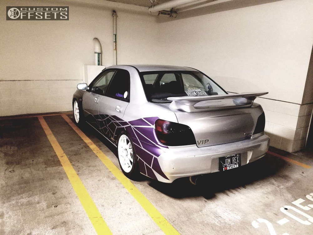 2004 Subaru WRX STI with 17x7.5 48 Rota Torque and 225/45R17 Cooper All ...