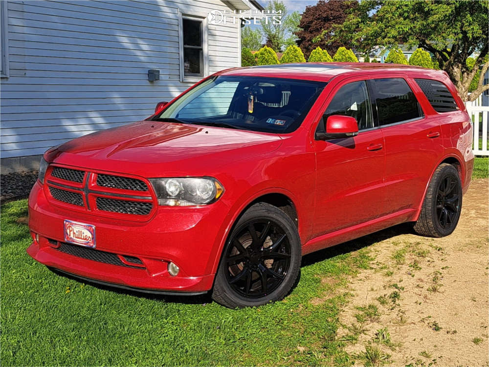 2011 Dodge Durango with 20x9 35 Factory Reproductions Fr75 and 265 ...