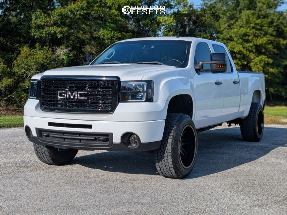 2009 GMC Sierra 2500 HD with 20x12 -51 ARKON OFF-ROAD Davinci and 285 ...