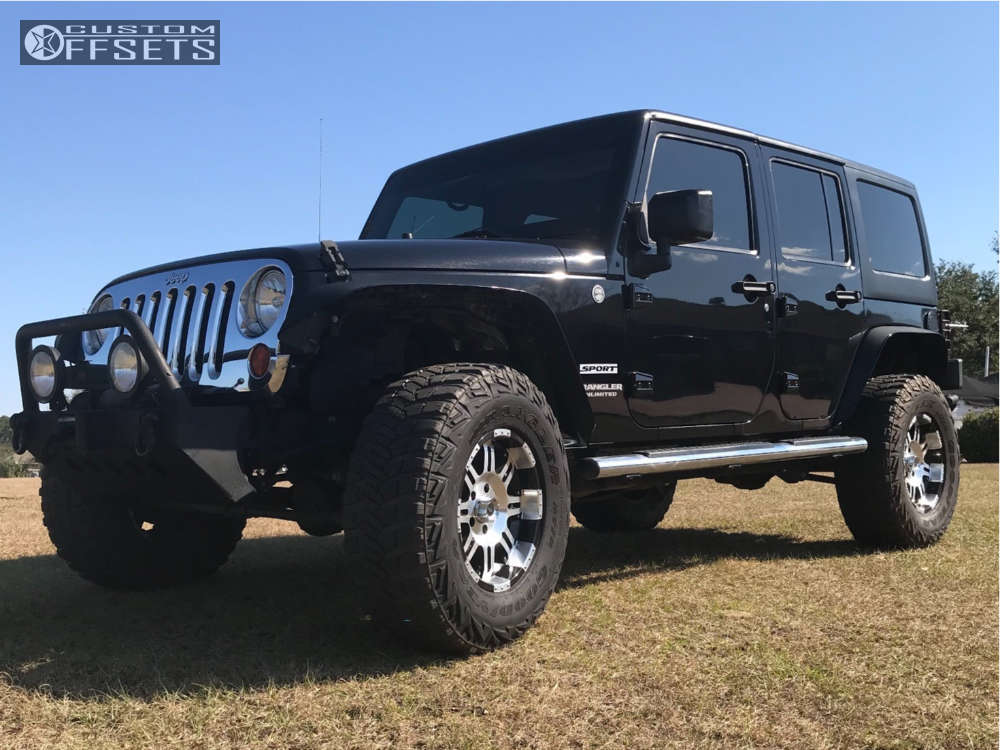 2010 Jeep Wrangler with 17x9 0 American Racing Dale Earnhart Jr. and ...