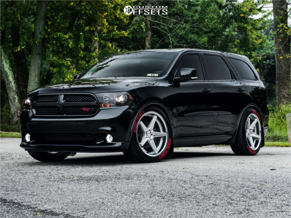 2013 Dodge Durango with 22x10.5 28 Ferrada Fr3 and 285/40R22 Falken ...