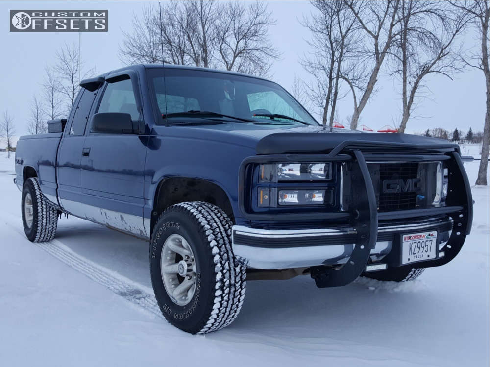1998 GMC K1500 with 15x8 -19 American Racing Atlas and 265/75R15 ...