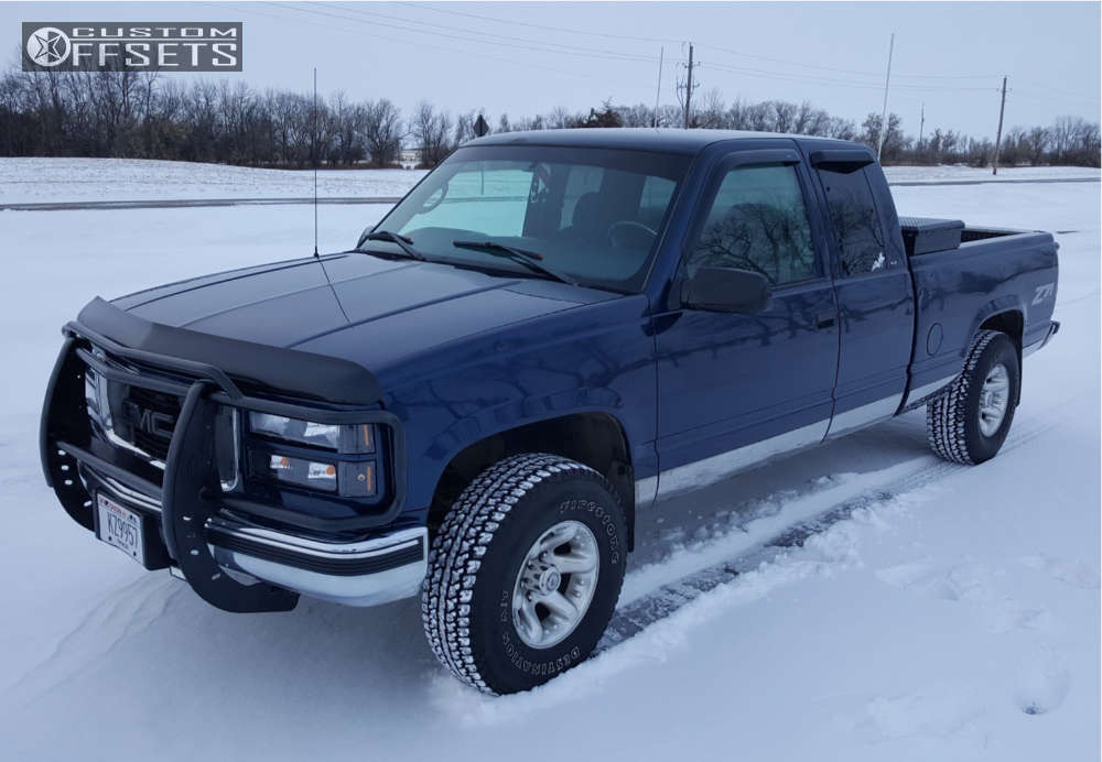 1998 GMC K1500 with 15x8 -19 American Racing Atlas and 265/75R15 ...