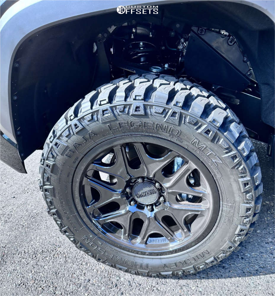 2025 Toyota Tundra with 20x9 12 Method Mr322 and 33/12.5R20 Mickey ...