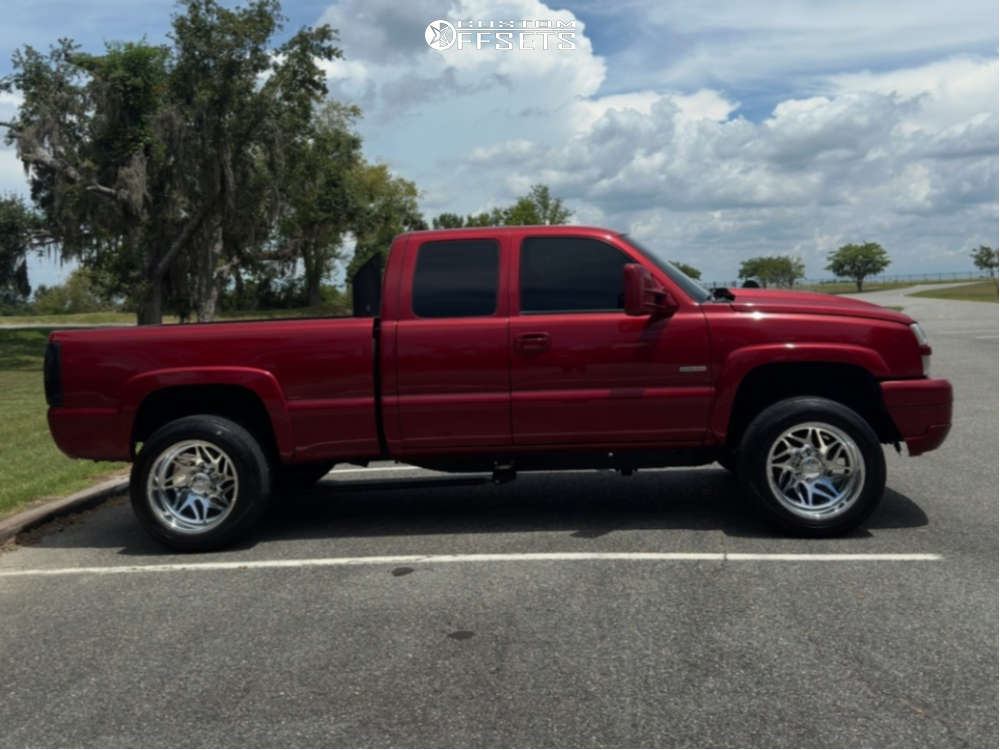 2004 Chevrolet Silverado 2500 HD with 20x12 -55 American Force Genesis ...