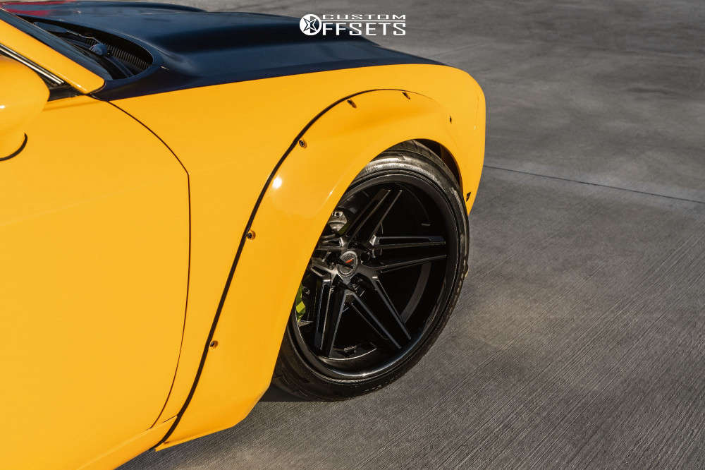 2019 Dodge Challenger with 20x12 0 Ferrada Cm1 and 305/35R20 Firestone ...