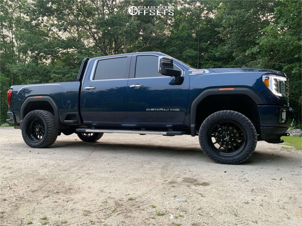 2021 GMC Sierra 2500 HD with 22x10 -24 KG1 Forged Clockwork and 35/12 ...