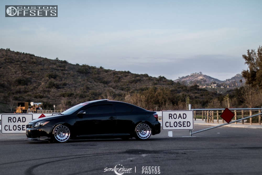 2010 Scion TC with 18x9.5 25 Rotiform Ccv and 215/35R18 Westlake Sa07 ...
