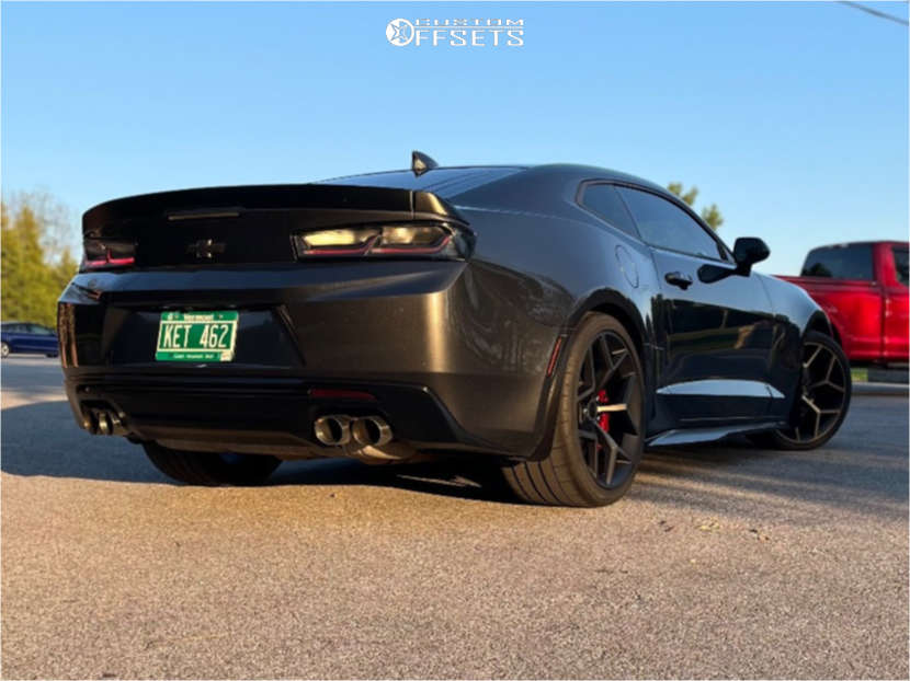 2018 Chevrolet Camaro with 20x10 23 OE Performance 126 and 285/30R20 ...