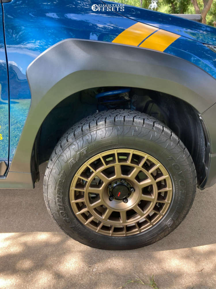 2024 Subaru Crosstrek with 17x8 38 DX4 Pocket and 225/65R17 Toyo Tires ...