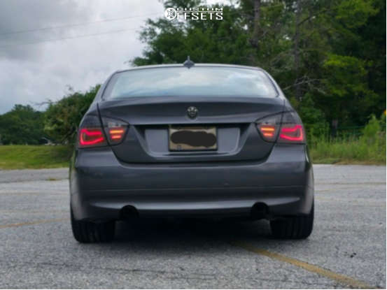 2007 BMW 335i with 18x8.5 35 Aodhan Ds08 and 245/35R18 Michelin Pilot ...
