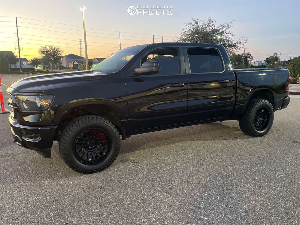 2024 Ram 1500 with 20x10 -19 Fittipaldi Offroad Fa24 and 305/55R20 ...