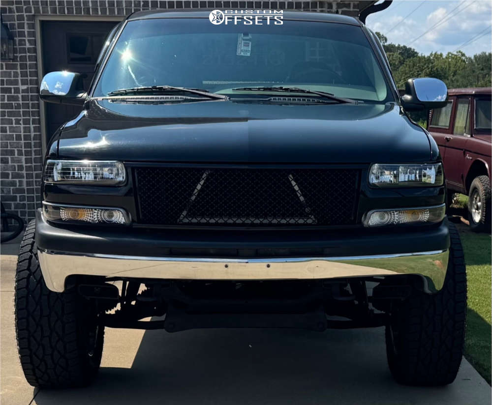 1999 Chevrolet Silverado 1500 with 20x10 25 Extreme Force Xf8 and 35/12 ...