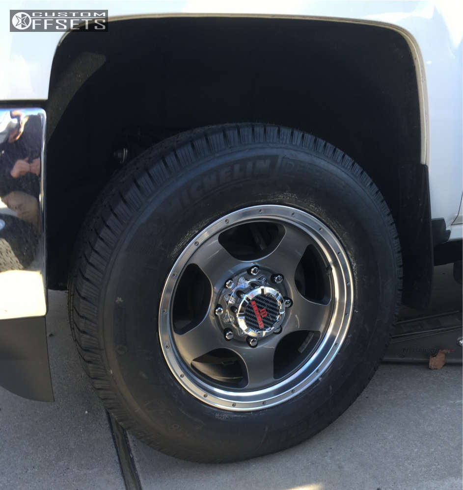 2015 Chevrolet Silverado 3500 HD with 18x9 18 Level 8 Punch and 285 ...