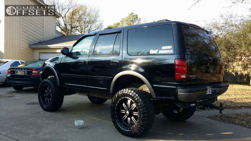 2000 Ford Expedition with 22x10 -12 Red Dirt Road Dirt and 37/13.5R22 ...