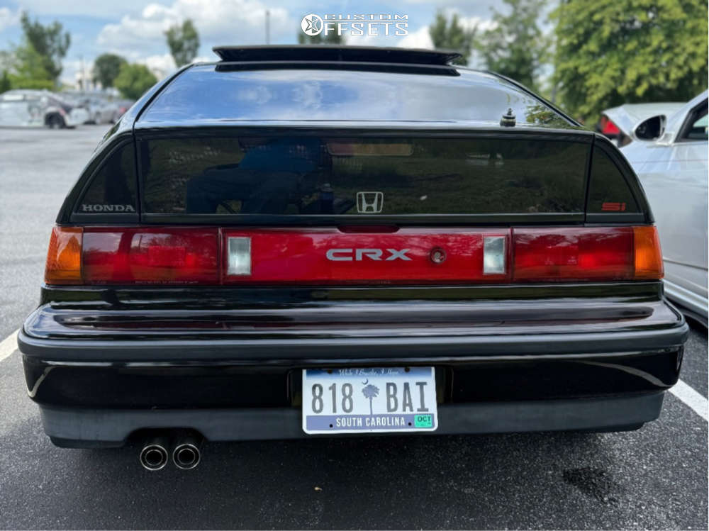 1988 Honda CRX with 15x7 38 NS Ns1202 and 205/50R15 Hankook Ventus V2 ...