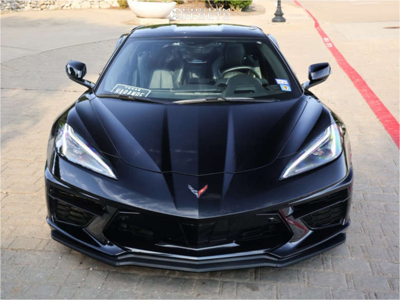 2020 Chevrolet Corvette with 19x8.5 38 MRR Gf5 and 245/35R19 Michelin ...
