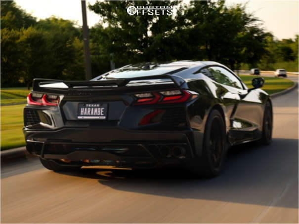 2020 Chevrolet Corvette with 19x8.5 38 MRR Gf5 and 245/35R19 Michelin ...