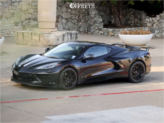 2020 Chevrolet Corvette with 19x8.5 38 MRR Gf5 and 245/35R19 Michelin ...