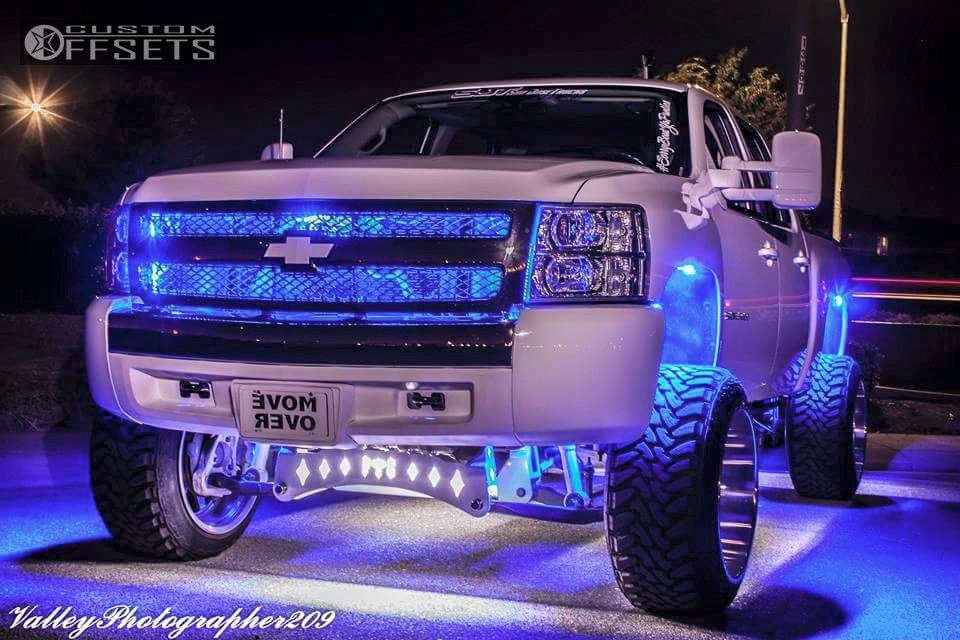 2011 Chevrolet Silverado 1500 with 22x14 -70 American Force ...