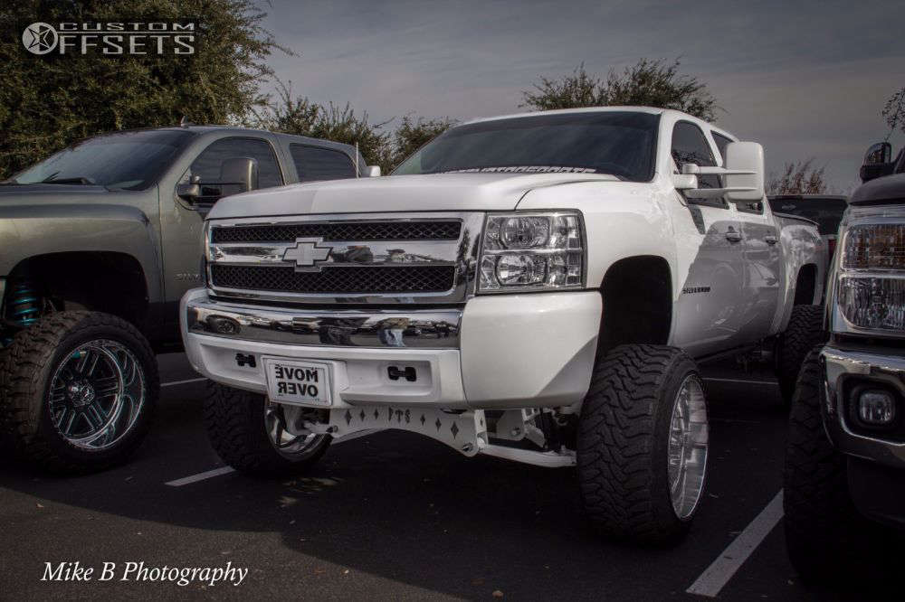 2011 Chevrolet Silverado 1500 with 22x14 -70 American Force ...