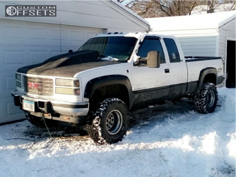 1996 GMC K1500 with 15x10 -47 Pro Comp Series 69 and 33/12.5R15 Super ...