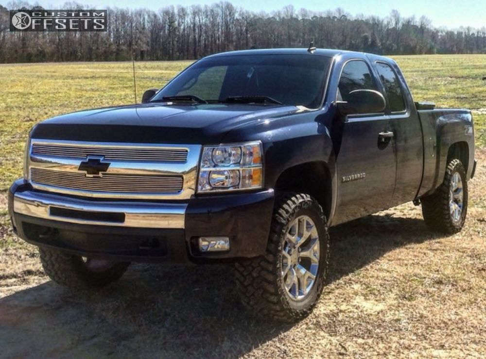 2011 Chevrolet Silverado 1500 with 20x9 27 OE Performance 150 and 295 ...