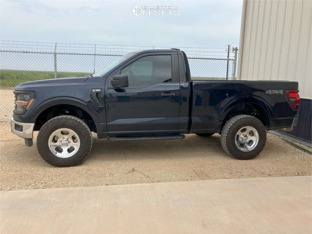 2024 Ford F-150 with 17x9 -12 Mickey Thompson Canyon and 285/70R17 ...