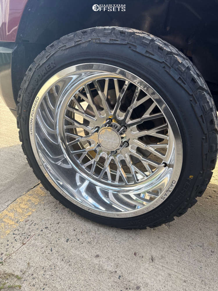 2019 Ram 1500 with 22x12 -51 ARKON FORGED Dallas and 285/45R22 Venom ...