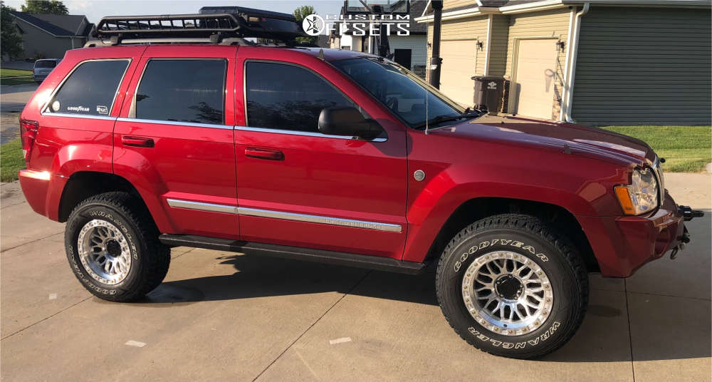 2005 Jeep Grand Cherokee with 17x9 -12 Lock Offroad Wheels Combat and ...