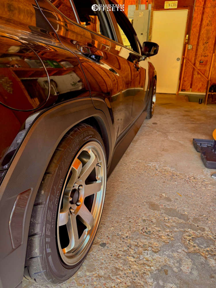 2024 Subaru WRX with 18x9.5 38 AVID1 AV6 and 245/40R18 Firestone ...