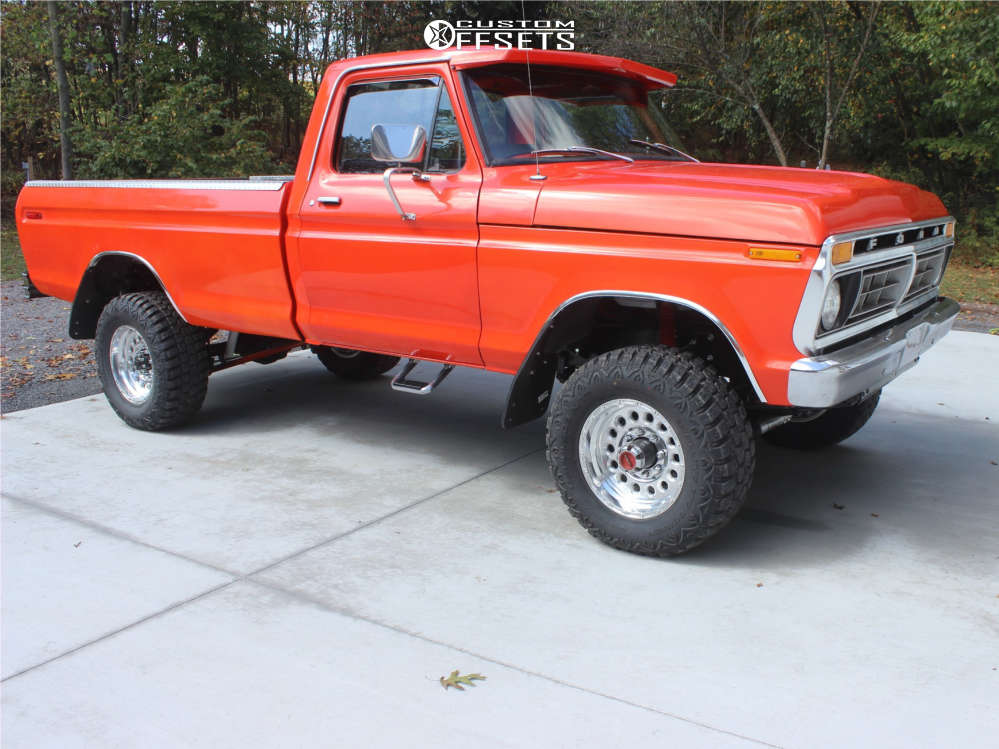 1974 Ford F-250 with 17x9 0 Raceline Rockcrusher and 33/12.5R17 RBP ...