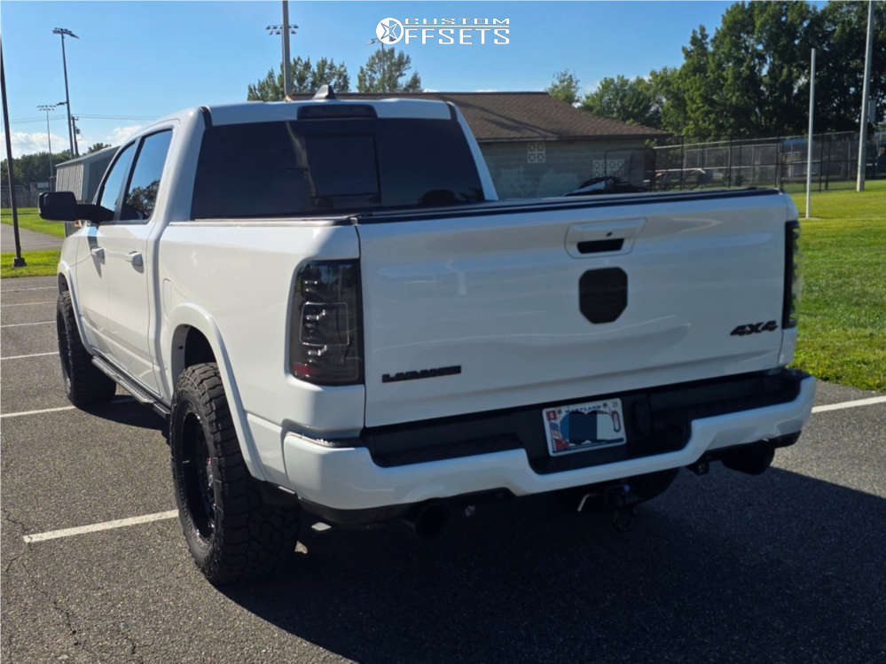2021 Ram 1500 with 20x10 -18 Anthem Off-Road Viper and 35/12.5R20 ...