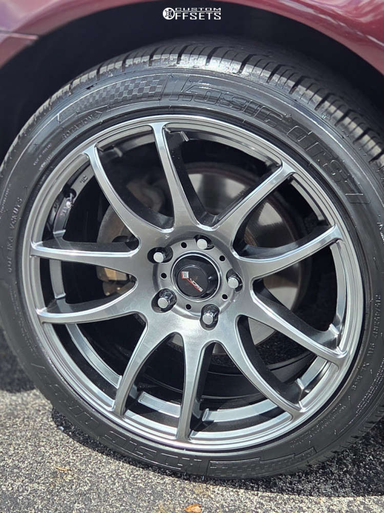 2006 Toyota Camry with 17x8 35 Vors Tr4 and 215/45R17 Kosic Drs-7 and ...
