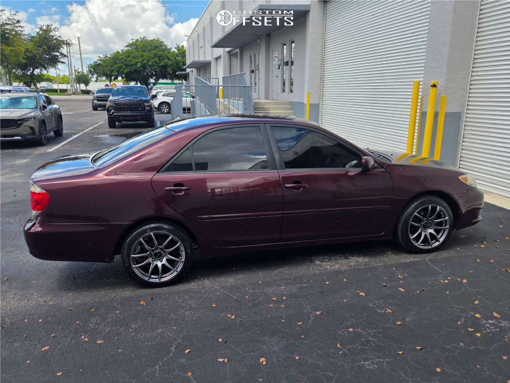 2006 Toyota Camry with 17x8 35 Vors Tr4 and 215/45R17 Kosic Drs-7 and ...