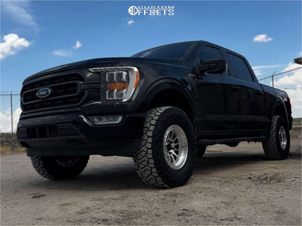 2021 Ford F-150 with 17x9 0 Lock Offroad Wheels Baja and 35/12.5R17 ...