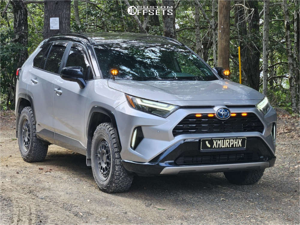 2023 Toyota RAV4 with 17x8 35 KMC Km719 and 235/65R17 BFGoodrich All ...