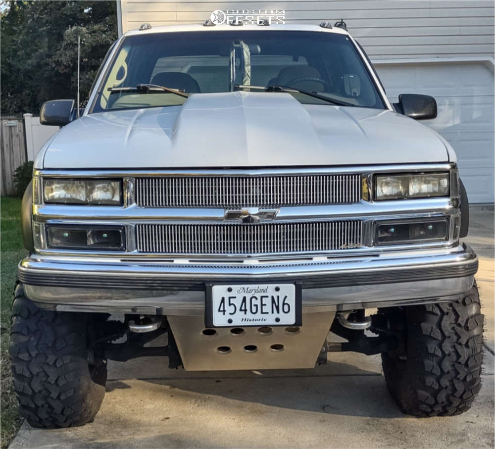 2000 Chevrolet K3500 with 16x10 -25 Pro Comp Series 69 and 36/13.5R16 ...