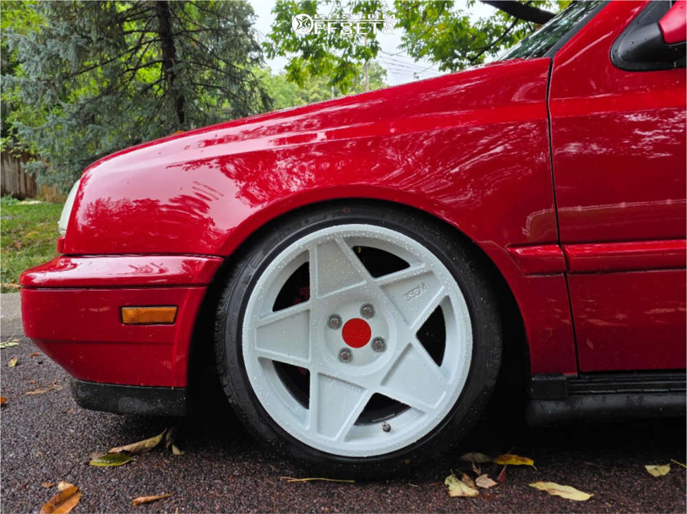 1999 Volkswagen Jetta with 16x8 25 3SDM 0.05 and 195/45R16 Westlake ...