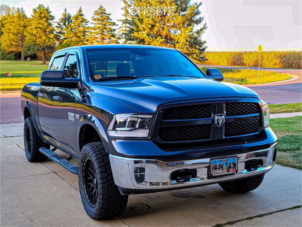 2016 Ram 1500 with 20x9 -10 AXD Offroad As3 and 33/12.5R20 RBP Repulsor ...