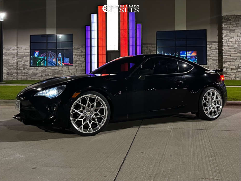 2020 Toyota 86 with 20x8.5 35 Shift Piston and 245/30R20 Nitto Neo Gen ...
