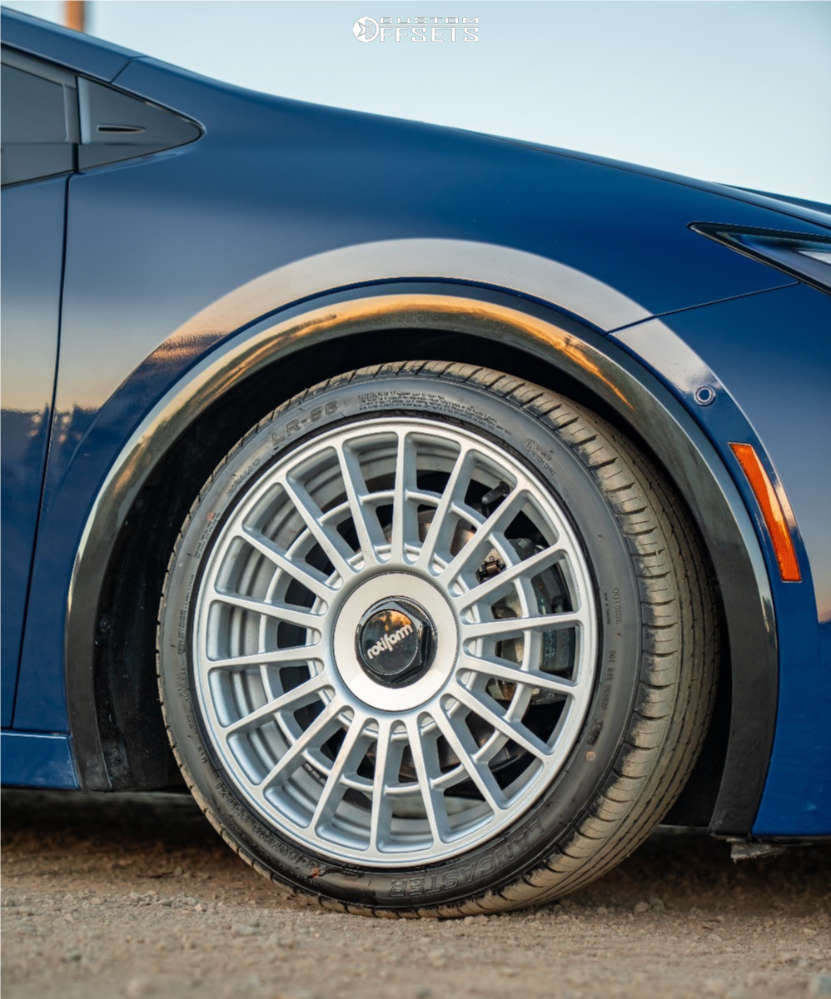 2024 Toyota Prius with 18x8.5 35 Rotiform Las-r and 235/40R18 Lancaster ...