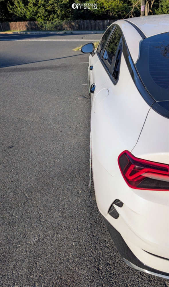 2024 Kia K5 with 19x8.5 38 RTX R-Spec RS01 and 235/40R19 Michelin Cross ...